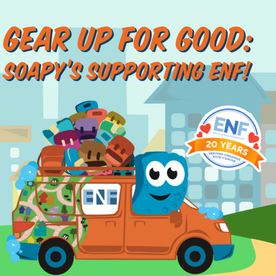 Gear Up for Good: Soapy’s Revving His Engine for ENF! | Soapy Joe's Car Wash